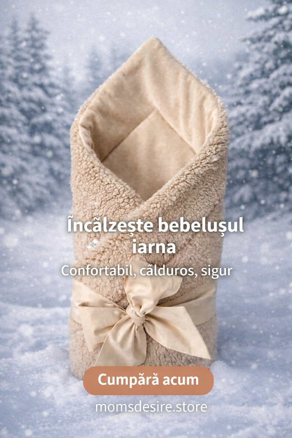 Perfect Winter Baby Wrap — Warm Newborn Blanket Loved by Parents – Mom ...